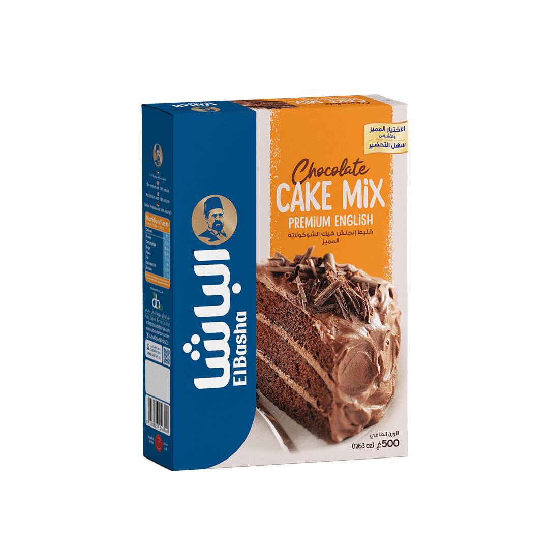 Elbasha Chocolate Cake Mix manufacturer and distrubuter - Abu Odeh Bros.